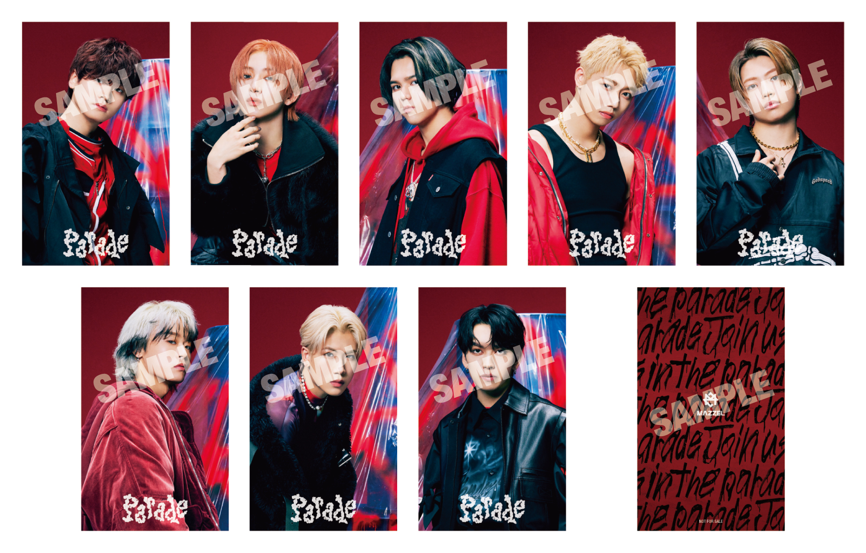 MAZZEL 1st Album『Parade』発売記念 Paradeランダムフォトカードプレゼント企画 開催決定！ | MAZZEL